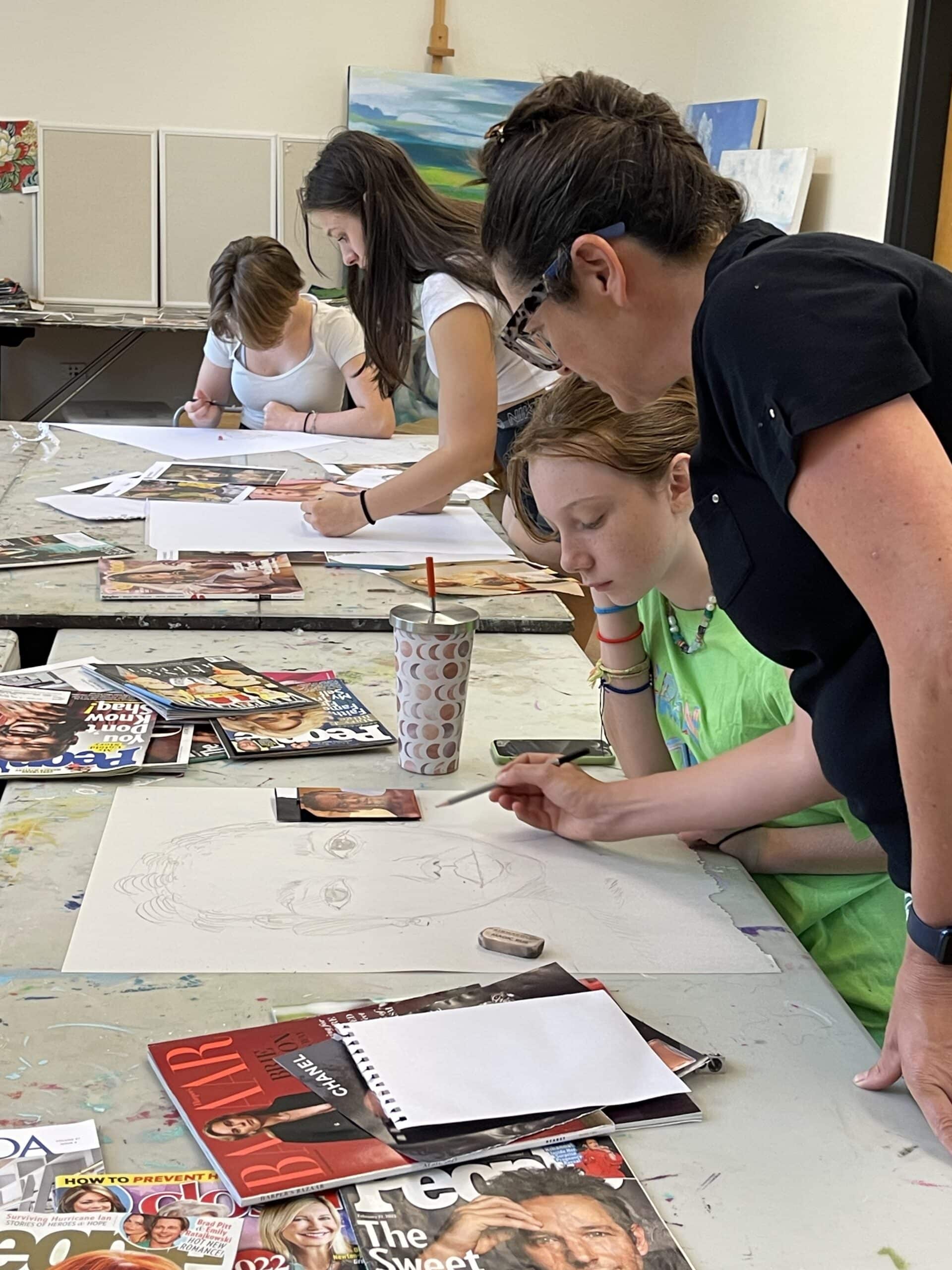 Gorton Center - Lake Forest, IL - Drawing & Painting for Teens with ...