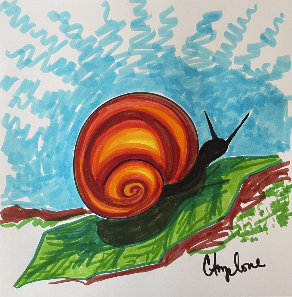 Art Impact Project: Black Line Drawings - Gorton Center - Lake Forest, IL